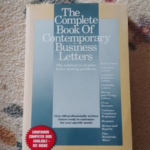 Office | Book Of Business Letters | Poshmark